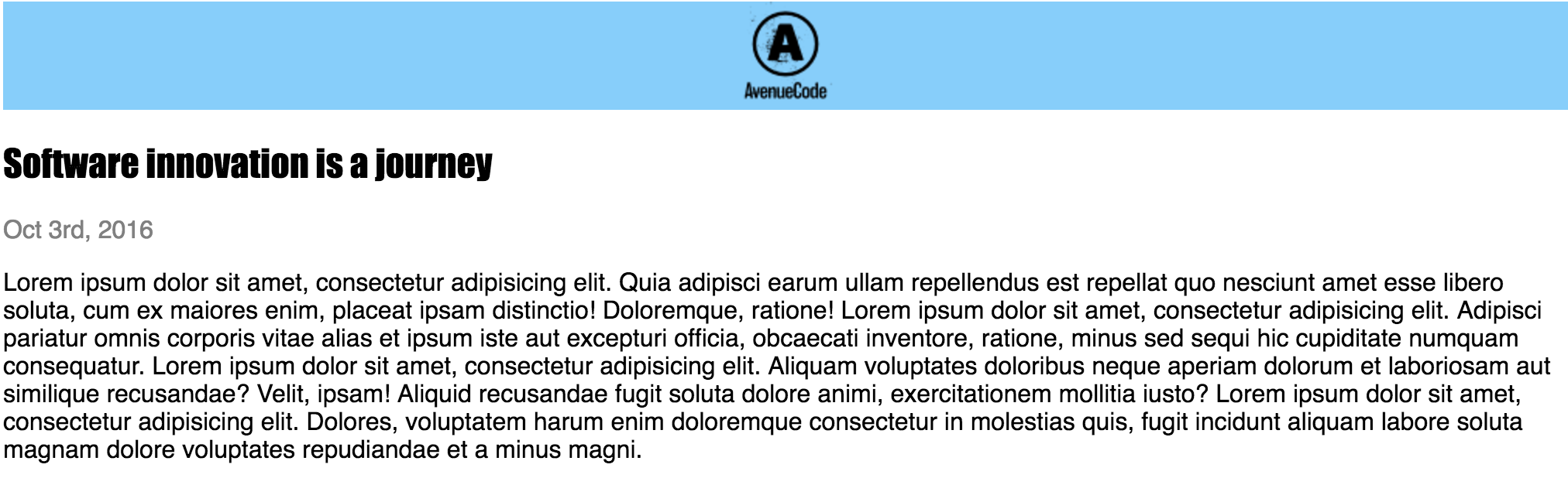 Centering Content with CSS