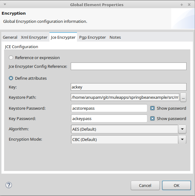 Mule Message Encryption with JCE Keystore - Part 2