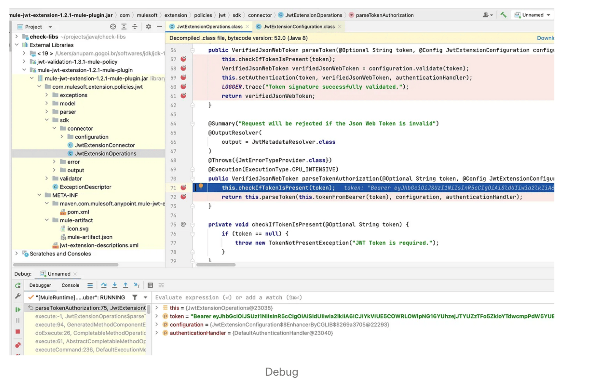 How the Mulesoft JWT Validation Policy Works