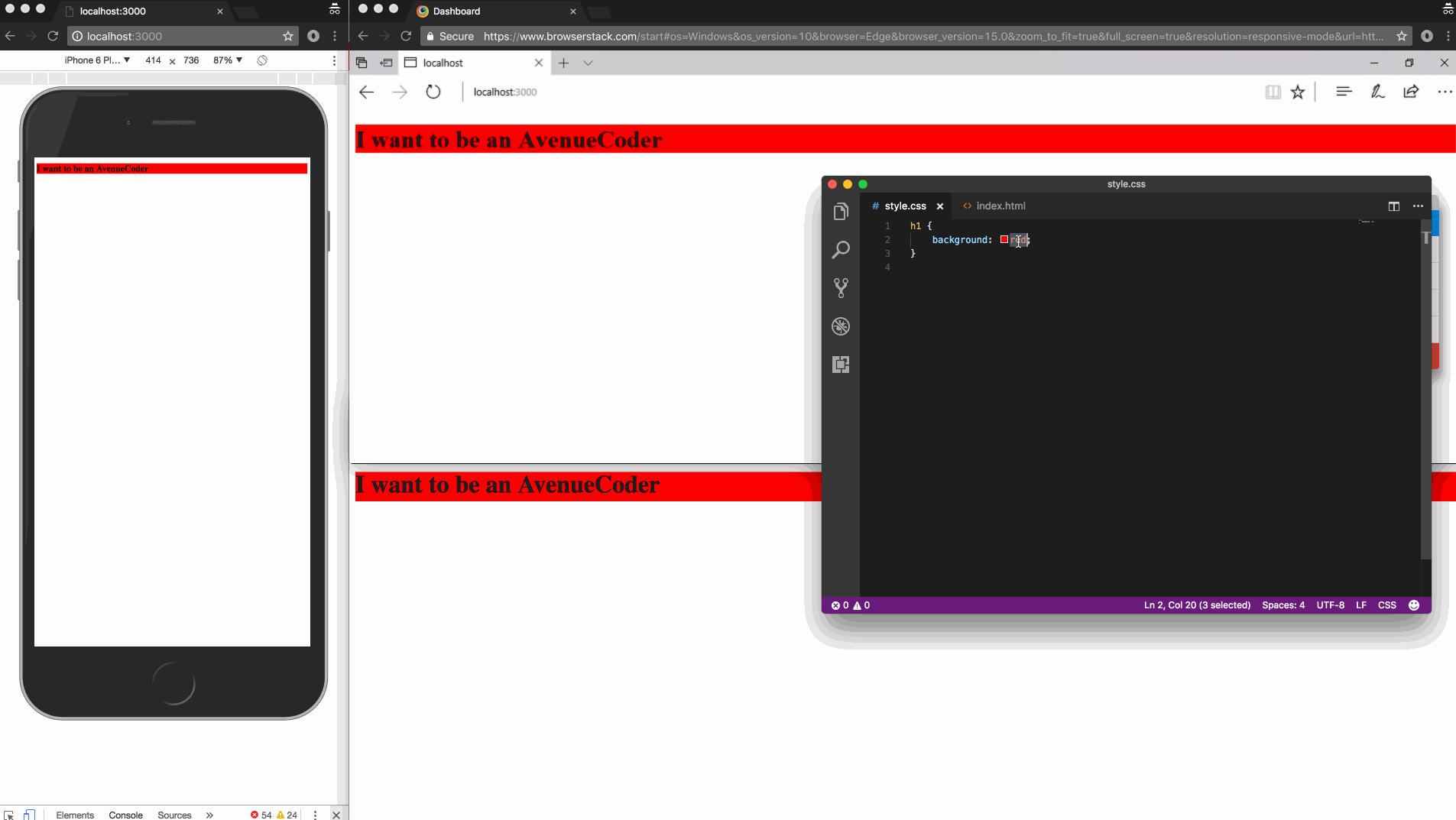 BrowserSync - A Tool to Streamline Manual testing